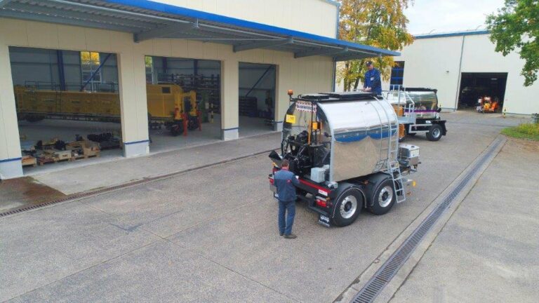Linnhoff & Henne hat eine neue Halle – Gussasphaltmaschinen von ...